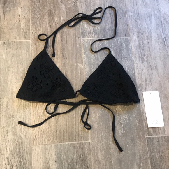 Tobi | Intimates & Sleepwear | Nwt Toni Black Bra Size M | Poshmark